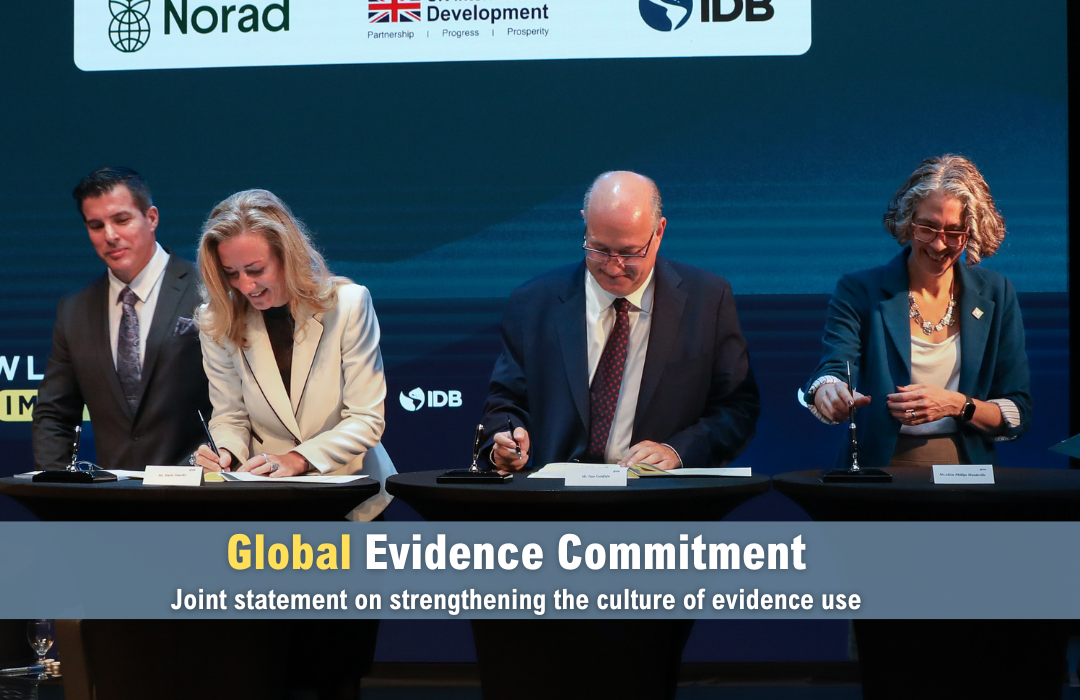 Global Evidence Commitment | 3ie